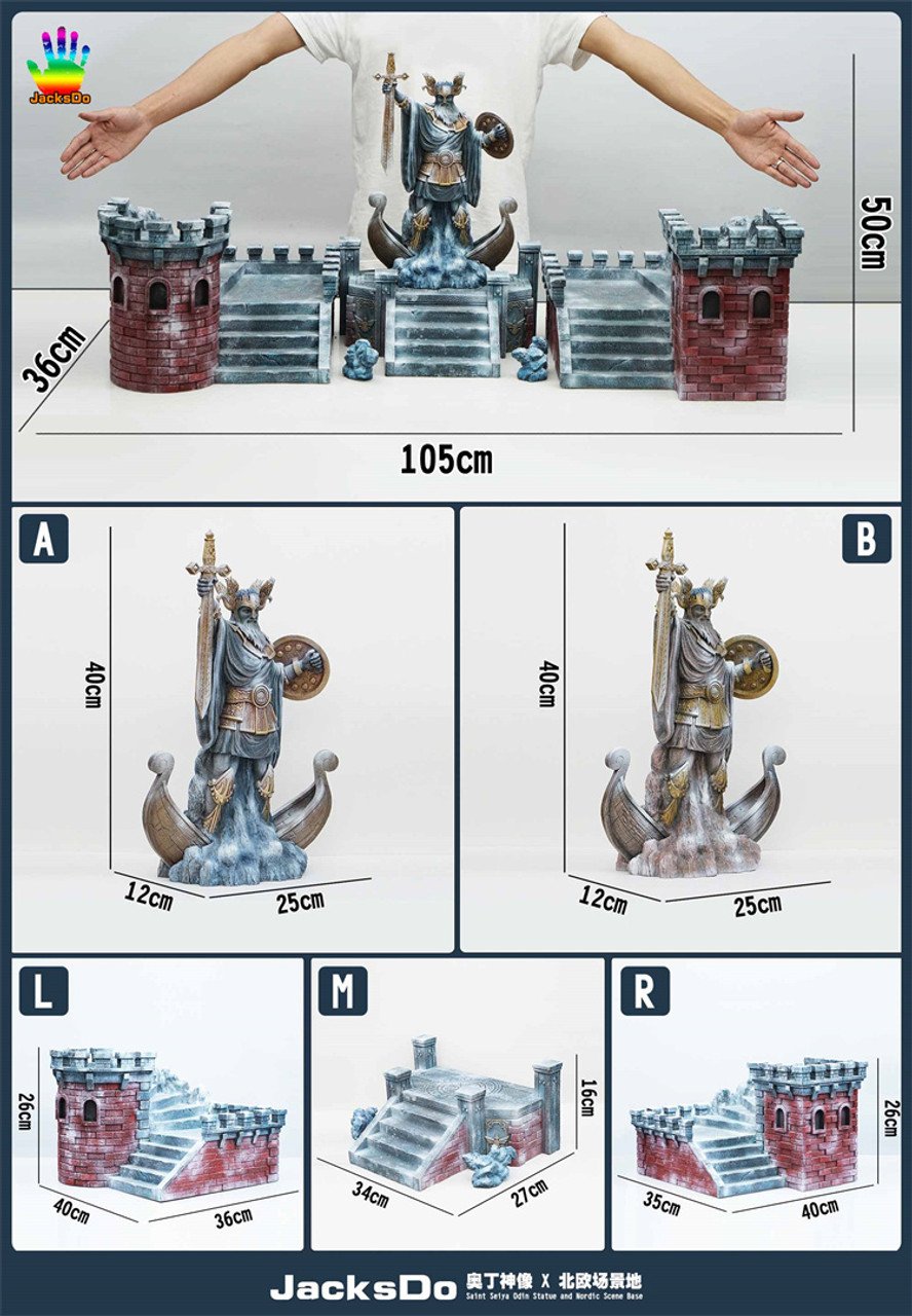 [Statue] JacksDo Studio – Saint Seiya Odin & Nordic Scene Base – Base M