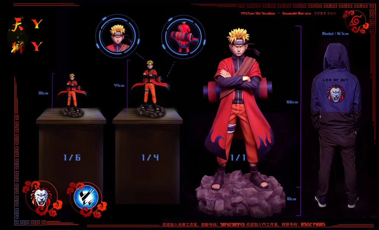 Leo Of Sky Studios x Y.Y Studios - Uzumaki Naruto - 1/6 - GK Collector
