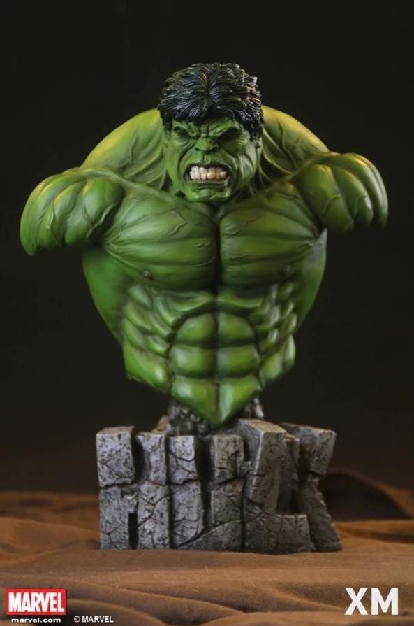 [Statue] XM Studios – The Incredible Hulk Bust – 1/4