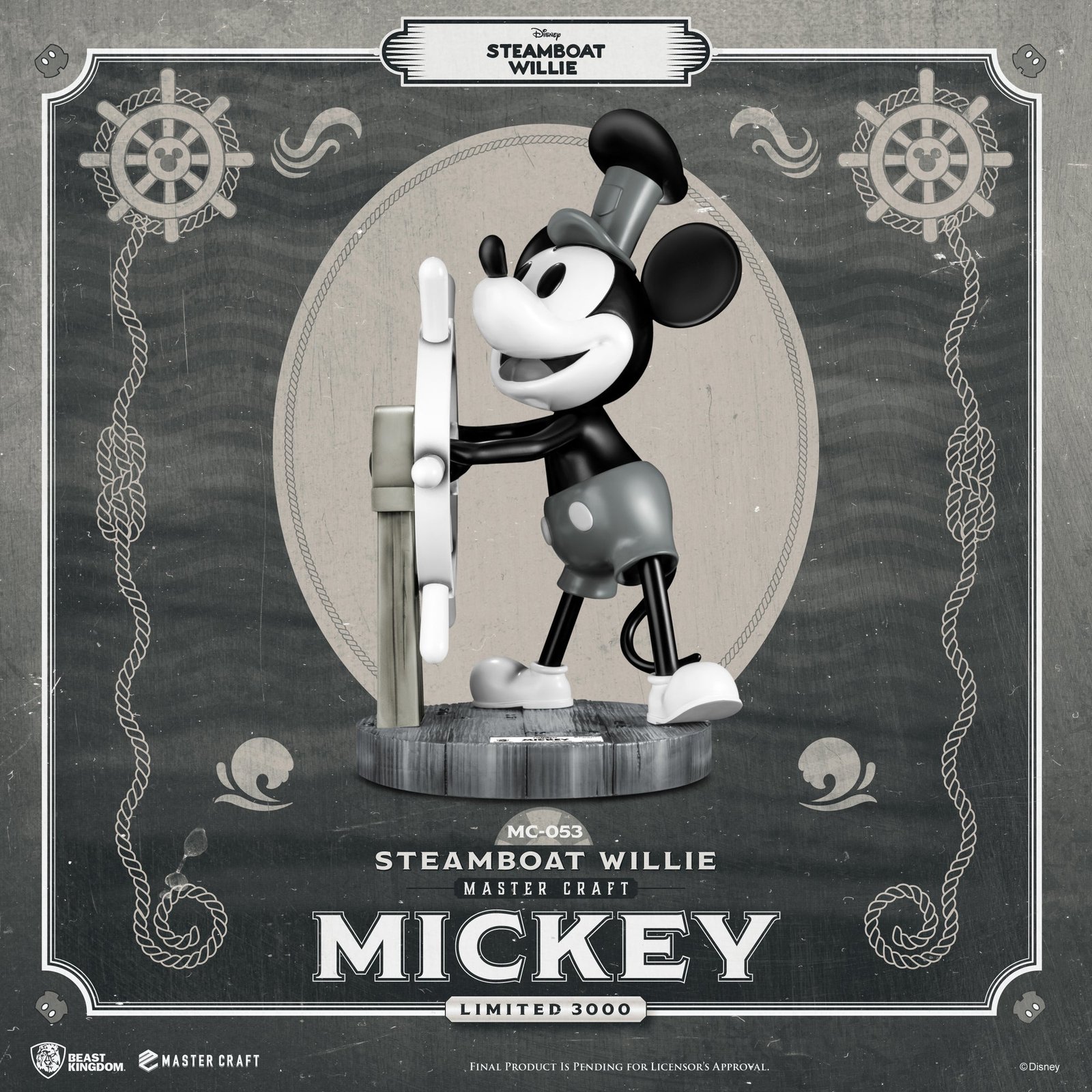[Statue] Beast Kingdom – Steamboat Willie