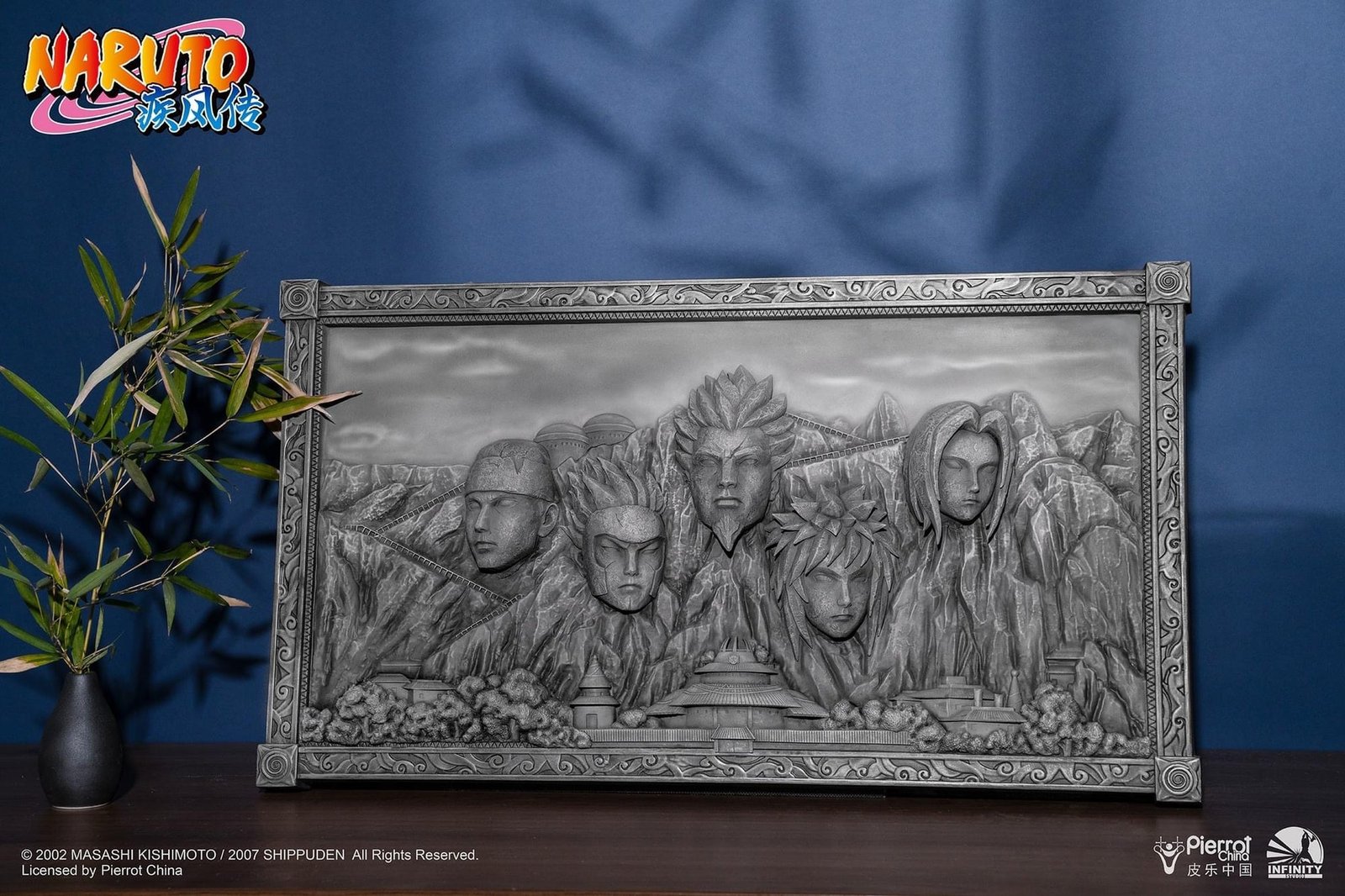 [Statue] Infinity Studio – Naruto Shippuden Hokage Rock 3D Art Frame ...