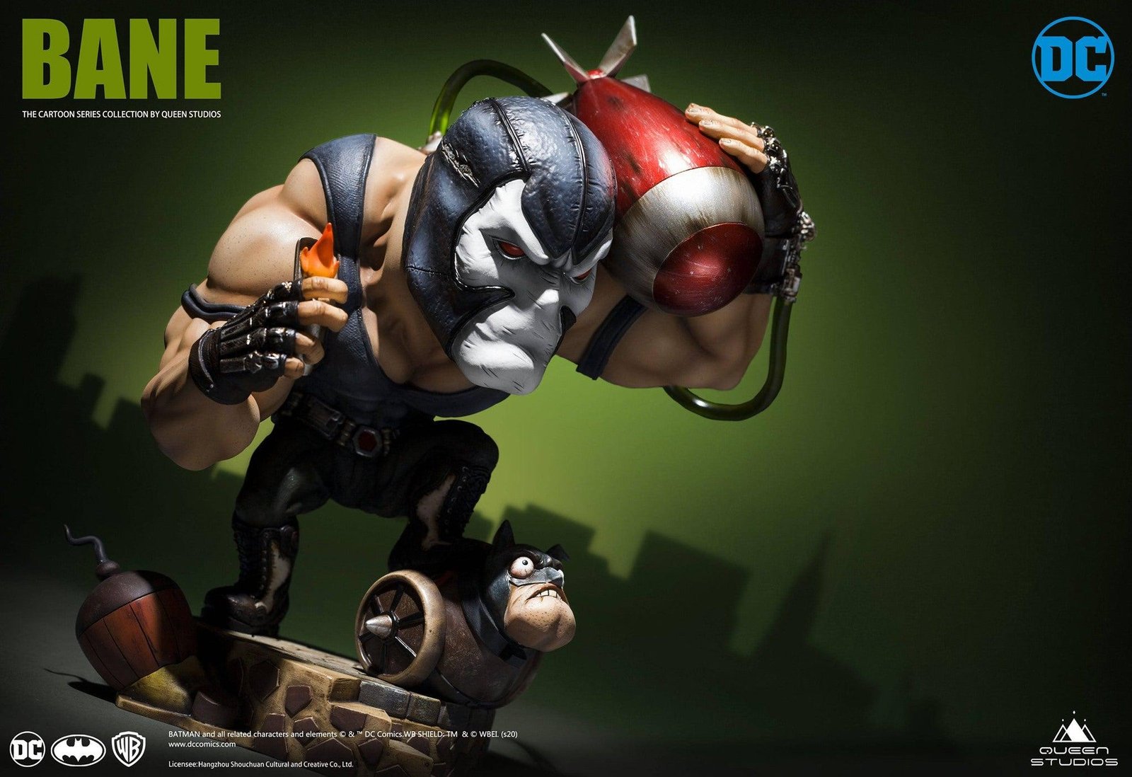 [Statue] Queen Studios – Bane Cartoon Series