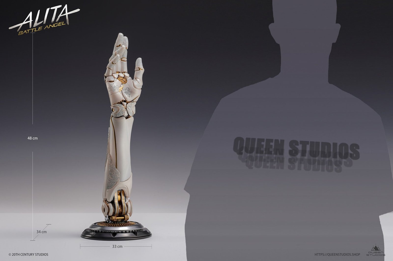 [Statue] Queen Studios – Alita Battle Angel Doll Body Arm – 1/1
