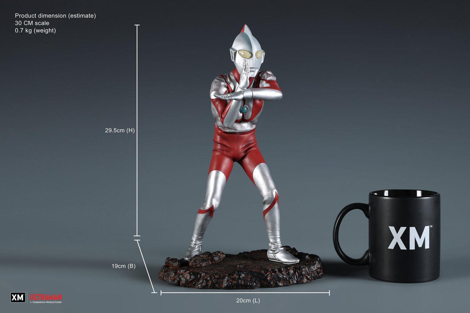 XM Studios – Ultraman C Type Spacium Beam @ Statue