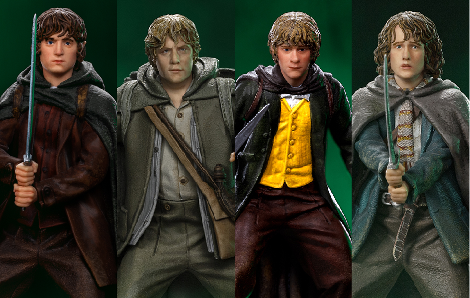 Iron Studios – The Lord Of The Rings Hobbits Set – 1/10 @ Statue